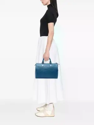 LOUIS VUITTON 1994 Epi Speedy 35 Boston Bag - Blue