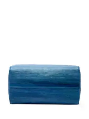 LOUIS VUITTON 1994 Epi Speedy 35 Boston Bag - Blue