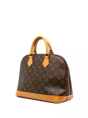 LOUIS VUITTON 2001 Monogram Alma Pm Handbag