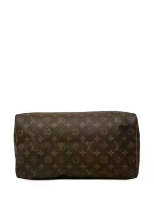 LOUIS VUITTON 1994 Monogram Speedy 35 Boston Bag