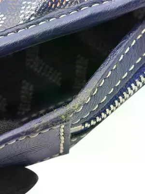 Goyard 2020-2026 Goyardine Jouvence Toiletry Pouch Mm Clutch Bag - Blue