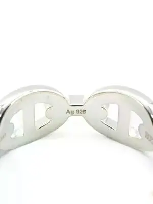 Hermès 2020s Enchaînée Pm Ring - Silver