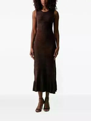 MORGAN Ruffled Midi Dress