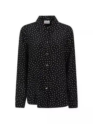 P.a.r.o.s.h Star-print Shirt - Black