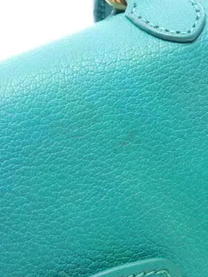 Miu Miu 2000s Madras Leather Tote Bag