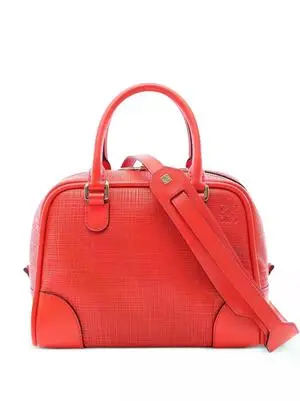 Loewe 2010s Amazona 75 Tote Bag - Red