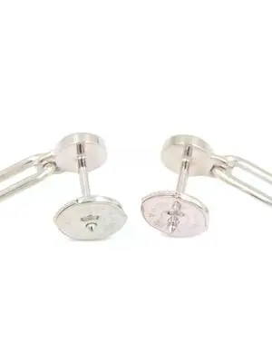 Hermès 2010s Chaîne D'ancre Earrings