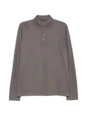 HERNO Long-sleeve Polo Shirt