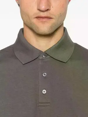 Herno Long-sleeve Polo Shirt - Grey