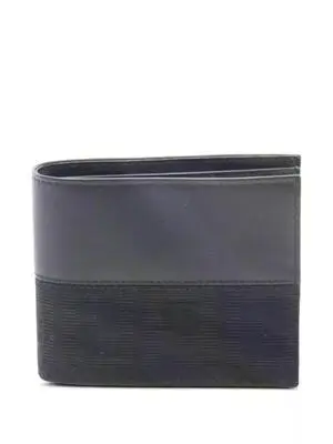 Fendi 2020 Zucca Bi-fold Wallet - Black