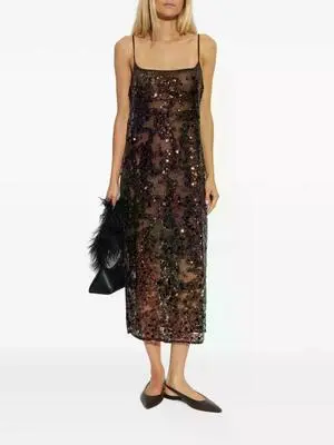 Baum Und Pferdgarten Avani Sequin-embellished Midi Dress