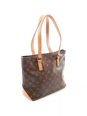 LOUIS VUITTON 2002 Cabas Piano Monogram Canvas Tote Bag