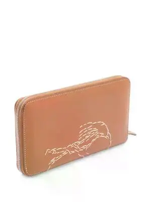 Hermès 2017 Azap Long Embroidered Wallet