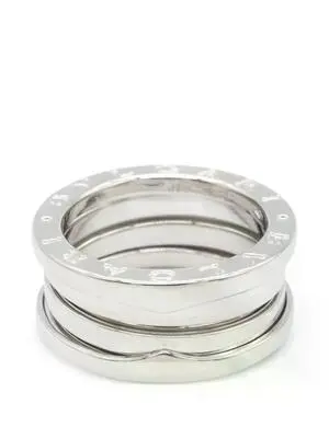 BVLGARI 2010s B-zero1 Four-band Ring - Silver