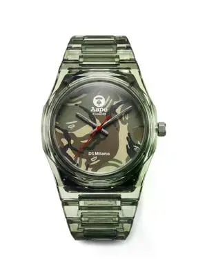 AAPE BY *A BATHING APE Xd1 Nylon 39mm Watch - Green
