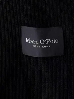 Marc O'polo Ribbed-knit Scarf - Black
