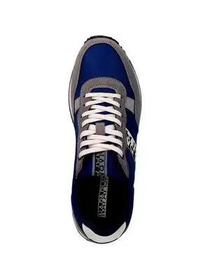 NAPAPIJRI Cosmos Logo-print Panelled Sneakers - Blue
