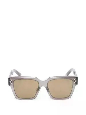 Dior 2010s Cd Diamond Sunglasses - Grey