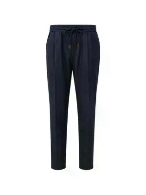 Jacob Cohen Drawstring-waist Tapered Trousers - Blue