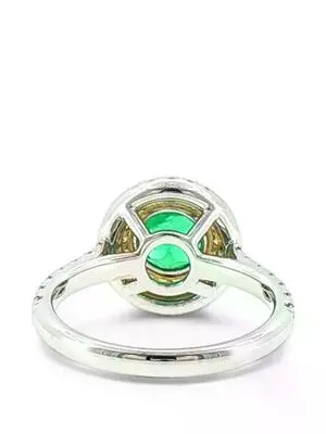 HYT JEWELRY Emerald And Diamond Ring