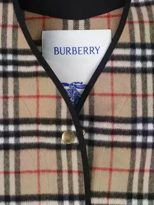 Burberry Check Quilted Gilet