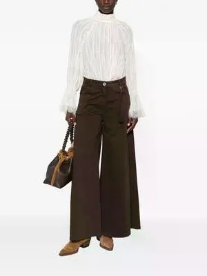 PHILIA LOFT Tassel-detail Palazzo Pants