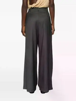 PHILIA LOFT Pleated Wide-leg Trousers