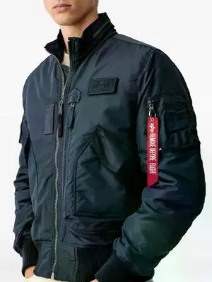 Alpha Industries Logo-patch Bomber Jacket