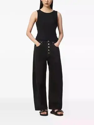 ALLSAINTS Carter Button-down Barrel-leg Jeans
