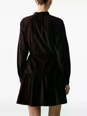 Marc O'polo Corduroy Tiered Mini Shirt Dress