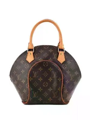 LOUIS VUITTON Ellipse Bag Monogram Canvas Pm Satchel - Brown