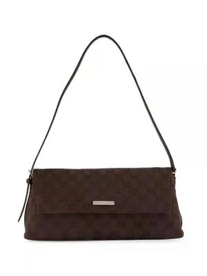 Gucci Medium Madison Gg-canvas Shoulder Bag - Brown
