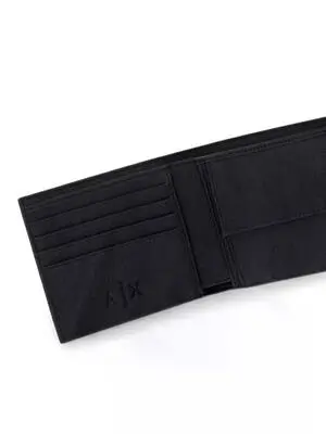 Armani Exchange Logo-print Bi-fold Wallet