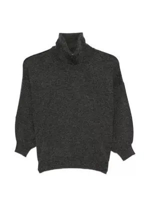 MLM Roll-neck Three-quarter-sleeve Sweater