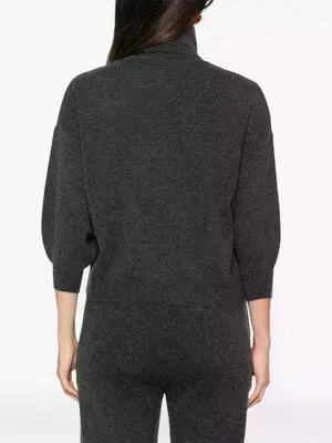 MLM Roll-neck Three-quarter-sleeve Sweater