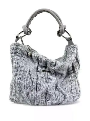 TERESA CAMBI Baraonda Cable-knit Shoulder Bag