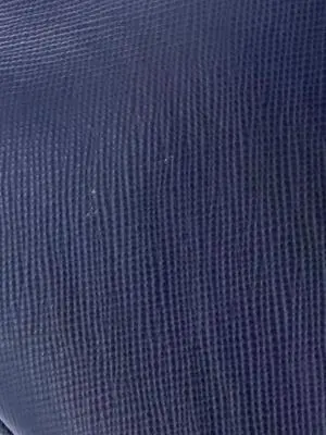 Prada Cuir Double Saffiano Leather Medium Tote Bag - Blue
