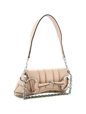 Gucci Horsebit Chain Vertical Quilted Leather Small Shoulder Bag