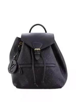LOUIS VUITTON Montsouris Nm Monogram Empreinte Leather Pm Backpack