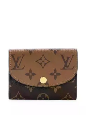 LOUIS VUITTON Rosalie Coin Purse Reverse Monogram Canvas Pouch