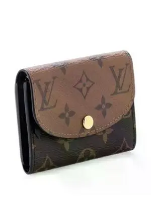 LOUIS VUITTON Rosalie Coin Purse Reverse Monogram Canvas Pouch
