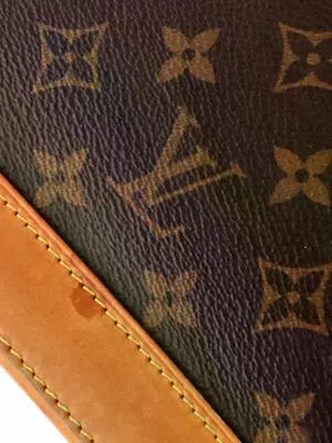 LOUIS VUITTON Alma Handbag Monogram Canvas Bb Crossbody Bag - Brown