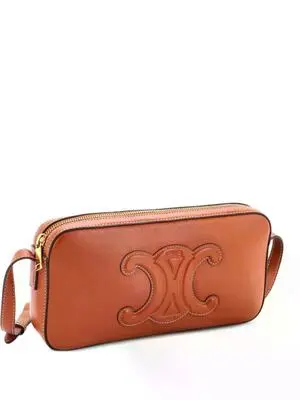 Celine Cuir Triomphe Camera Leather Small Shoulder Bag