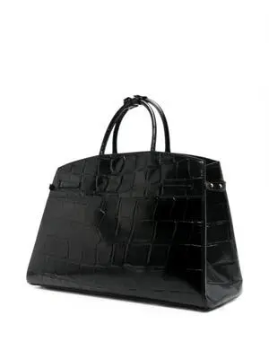 DEMELLIER Hudson Croc-effect Tote Bag