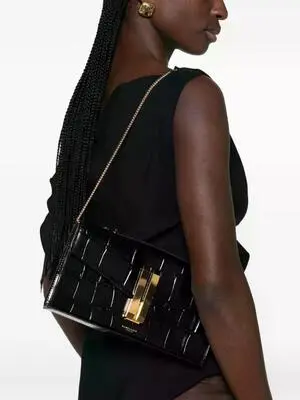 DEMELLIER Vancouver Croc-effect Clutch Bag