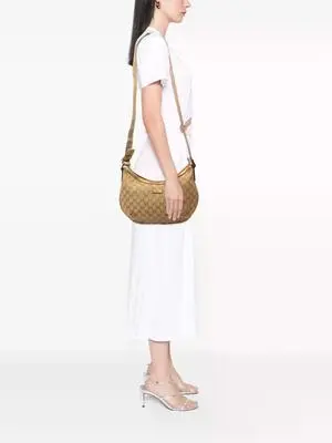 Gucci 2000-2015 Gg Canvas Web Crossbody Bag - Neutrals