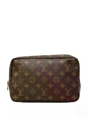 LOUIS VUITTON 1995 Monogram Trousse Toilette 23 Clutch Bag