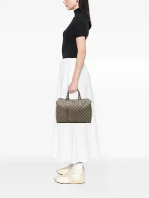 Gucci 2016-2026 Medium Gg Supreme Joy Boston Bag - Neutrals