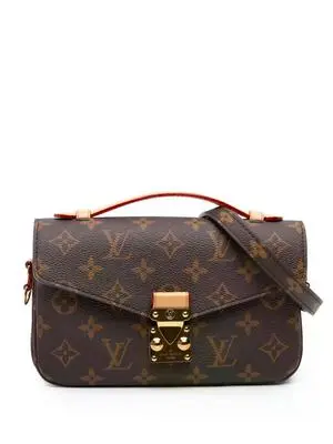 LOUIS VUITTON 2022 Monogram Pochette Metis East West Satchel - Brown