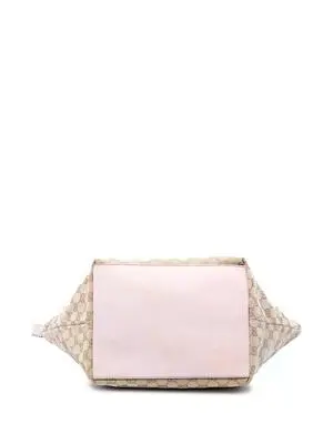 Gucci 2016-2026 Gg Canvas Web Tote Bag